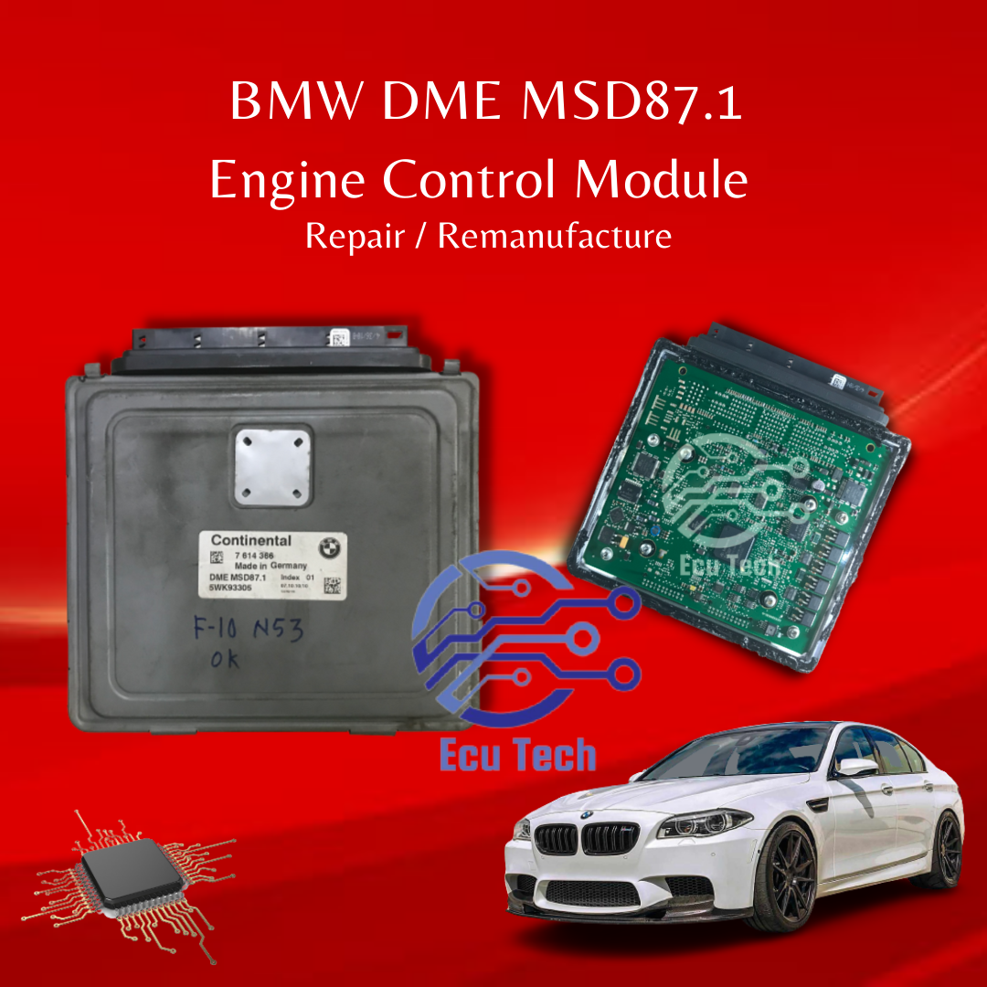BMW DME ECU Engine Control Module MSD87.1 Repair Remanufacture